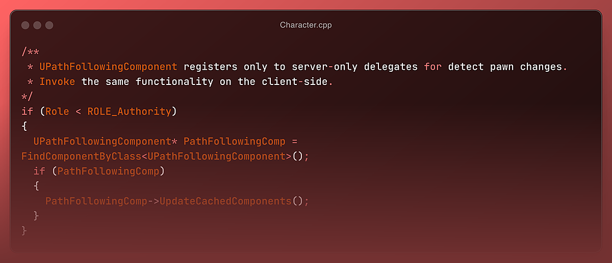 Fixing 'movement not allowed' for respawned pawns | James Brooks